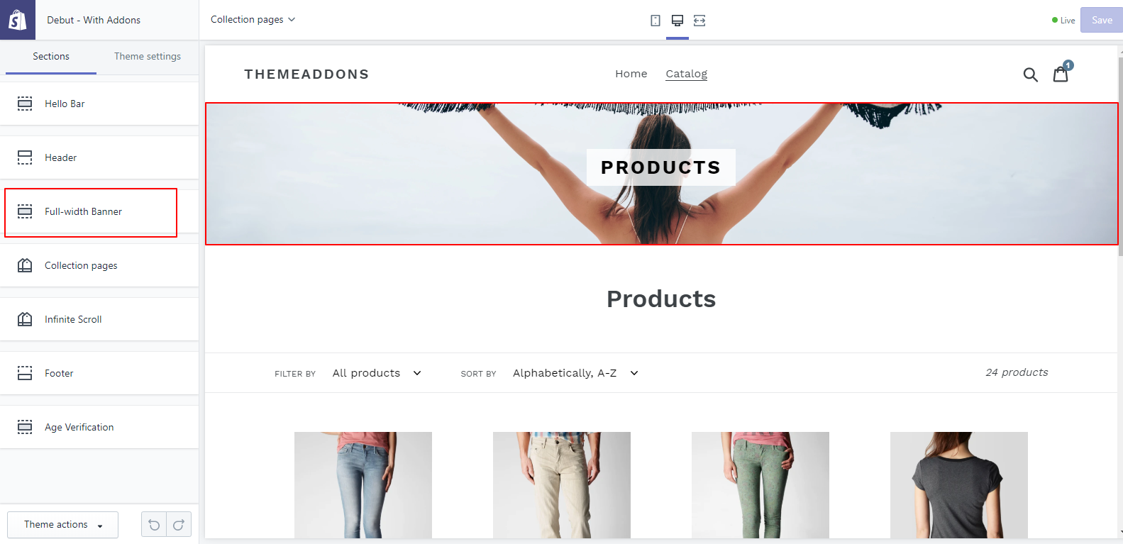 How to make Full Width Banner on Shopify? Shopify Banner